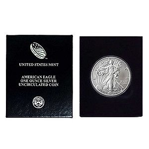 2012 - American Silver Eagle in Plastic Air Tite and Gift Box with our Certificate of Authenticity Dollar US Mint Uncirculated