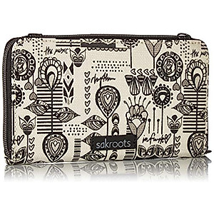 Sakroots Unisex-adults Artist Circle Large Smartphone Crossbody, Optic Dream Song