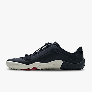 Vivobarefoot Primus Trail III All Weather FG, Womens Shoe with Barefoot Firm Ground Sole Obsidian