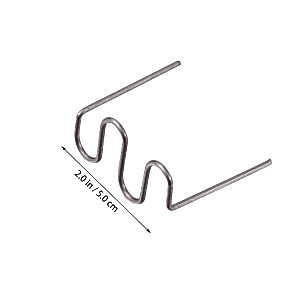 SEWACC Bumper Repair Kit 500pcs Hot Staples Welding Rods Bumper Repair Welding Wire Car Plastic Repair Machine Welding Electrodes Brazing Wire for Car Bumpers (0.6mm) Plastic Repair Welder Kit