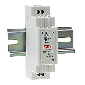 MeanWell DR-15-12 15W 12V 1.25A Din-Rail Power Supply 100-240VAC-DC12V