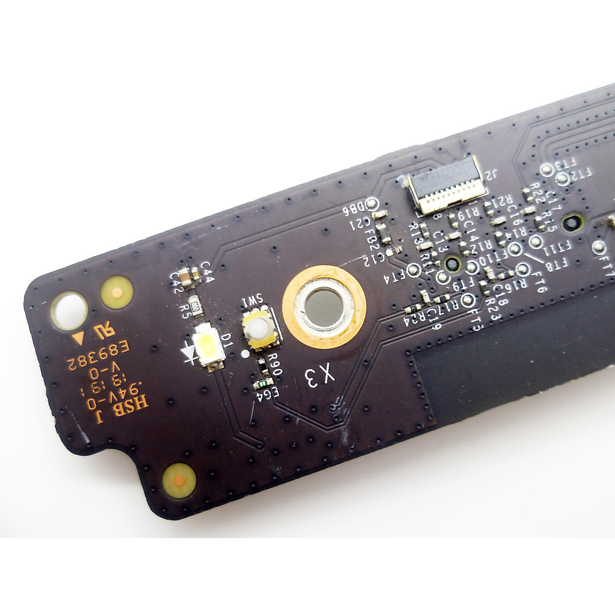 Internal Power Switch On Off Circuit Board Module Replacement Part for Microsoft Xbox One X Console