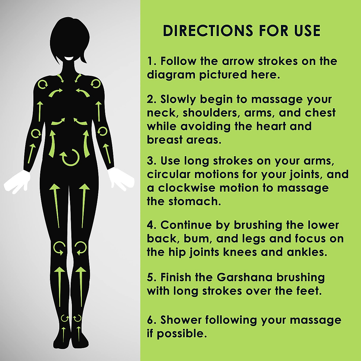 Healm 100% Raw Silk Garshana Gloves | Ayurvedic Massaging Mitts for Women | Dry Massage Brush for Lymphatic Drainage, Acne, Scars, Cellulite & Toxin Removal | Quick, Simple Instructions