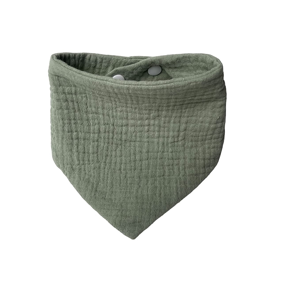 Jane and Kate - Baby Bibs 100% Cotton Newborn Toddler Drool Cloth Bibs For Unisex, Boy, Girl 0-18 Months | Muslin Bandana With Snaps Teething Bibs | Multi Pack Set Of 10 Plain Solid Colors