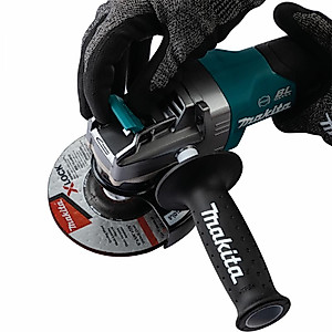 Makita GA047GZ 4.9-inch (125 mm) Rechargeable Disc Grinder, 40 V Max, Battery, Charger, and Case Sold Separately