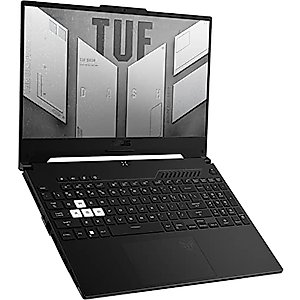 ASUS 2022 Newest TUF Gaming Laptop, 15.6 inch FHD Display, Intel Core i7-12650H 10 Core, NVIDIA GeForce RTX 3070, 16GB DDR5 RAM, 1TB SSD, 144Hz Refresh Rate, Windows 11 Home, Bundle with JAWFOAL