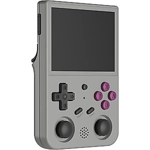 RG353VS Retro Video Handheld Game Console Linux System, 3.5 Inches IPS Screen 64G TF Card Preload 4450 Classic Games RK3566 64bit Gaming Console Compatible with Bluetooth 4.2 and WiFi