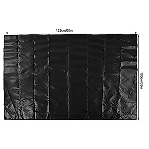 RvSky Garden Supplies Fireproof Washable Barbecue Mat Reusable Foldable Lawn Protector for Outdoor Camping Garden(39 * 47英寸)