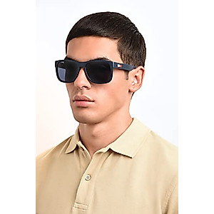 Tommy Hilfiger Men's TH1556/S Rectangular Sunglasses, BL REDWHT, 56 mm