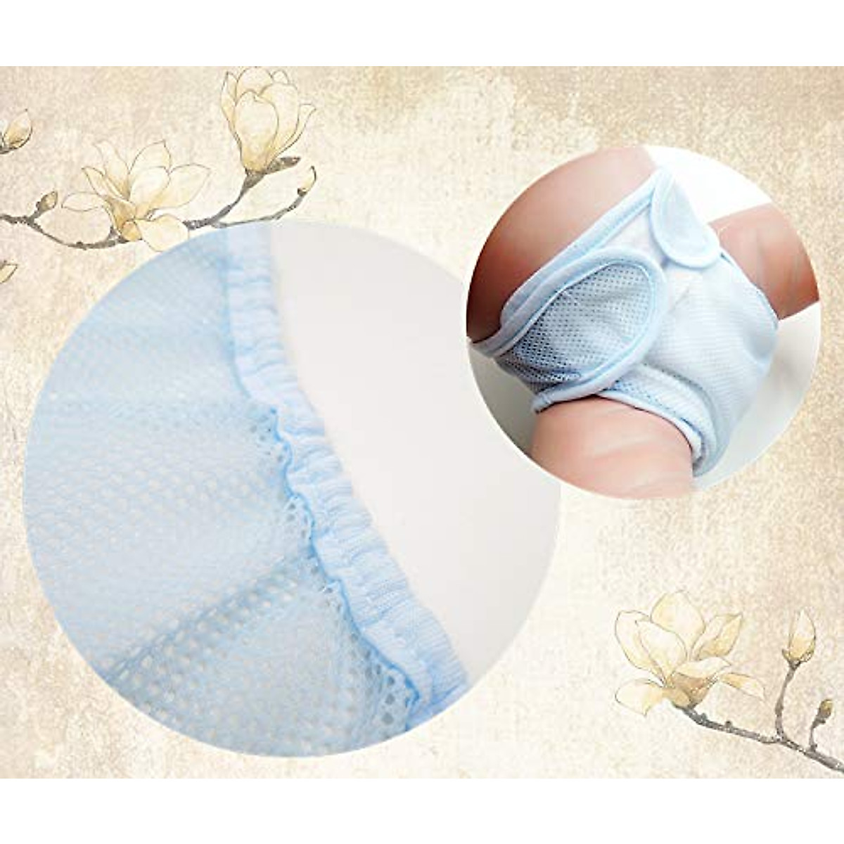 WOIWO 3 PCS Baby Learning Pants Mesh Diaper Pants Breathable To Wash Newborn Diaper Bag Cover Baby Diaper Bag