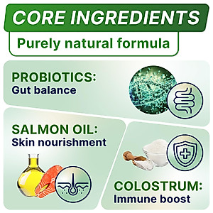 Advanced Allergy + Allergy Relief + Probiotics Dogs Bundle - Itchy Skin Treatment - Omega3&Pumpkin - Dog Itch Relief + Anti Itch Support Supplement, Dogs Itching& Licking Treats - 240Ct - Made in USA