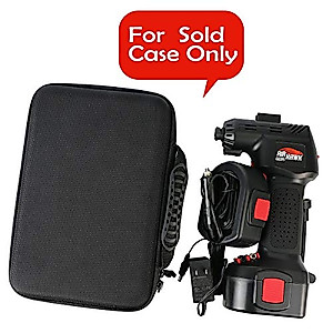 Khanka Hard Travel Case Replacement for ONTEL/Oasser Air Hawk Pro Automatic Cordless Tire Inflator Portable Air Compressor