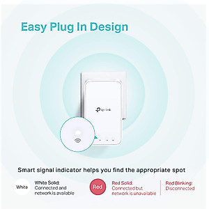 TP-Link Deco Whole Home Mesh WiFi System(Deco M3W) – Seamless Roaming, Adaptive Routing, Compact Plug-in Design, Up to 1,600 Sq. ft, Add-On Unit, Only Works with TP-Link Deco Mesh WiFi