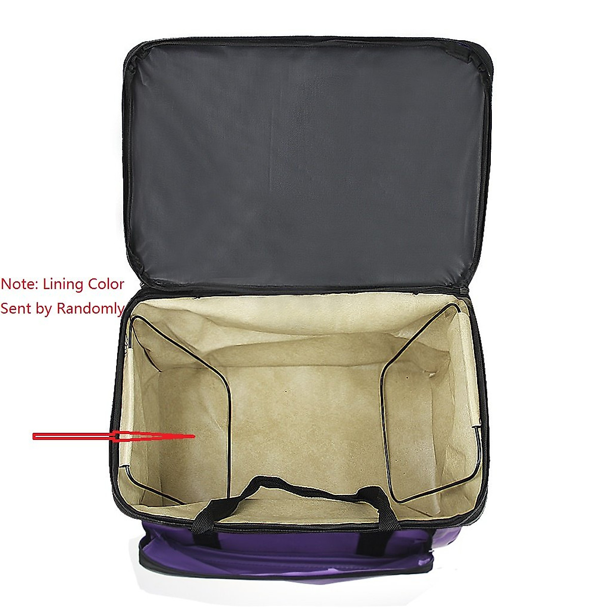 Large Fundamentals Art & Crafts Supplies Organizer Bag Padded Tote Adjustable Shoulder Bag Foldable Essentials Art Storage Cargo Carry Case for Brush Markers Pencils Sketchbook Watercolors Art Palette