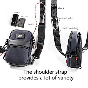 Linsoul DDHIFI C2023 HiFi Carrying Case for Audiophiles, All-in-one Multifunctional Backpack for DAP, DAC, Bluetooth Amp and IEMs