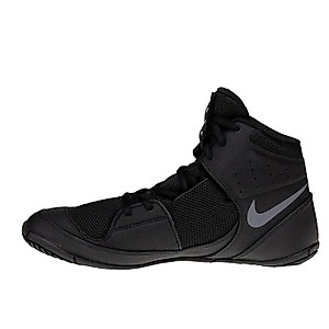 Nike Men's Fury Wrestling Shoes nkAO2416 010 (us_Footwear_Size_System, Adult, Men, Numeric, Medium, Numeric_9) Black/Dark Grey