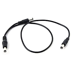 Voodoo Lab Pedal Power 18-Volt Y Cable - 18" Str-Str Y 18v Black