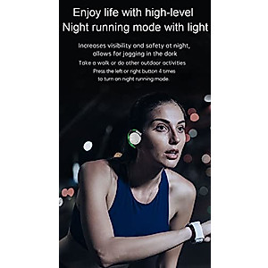 True Wireless Earbuds, Over-Ear Bluetooth 5.2 Earphones with Microphones,Deep Bass, IPX5 Waterproof HiFi Stereo Headsets Sport Ear Hook LED Display Wireless Ear Buds for Gym,Running,Workout (White)