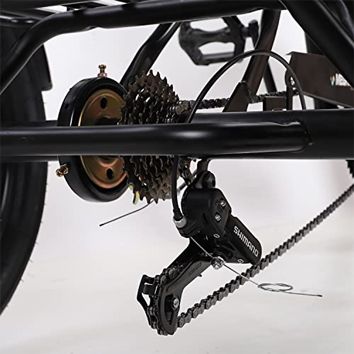 MEGHNA Bike Rear Derailleur RD-TZ31-A 6/7 Speed Direct Mount Rear Derailleur for Mountain Bike Tricycle Commuter Bike Folding Bike