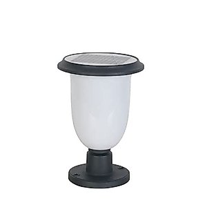 MHCZBGY Outdoor Solar lamp Waterproof Solar Column lamp Outdoor Garden Villa Pillar Lights Garden Villa Decorative Lamp Home Outdoor Column Headlights
