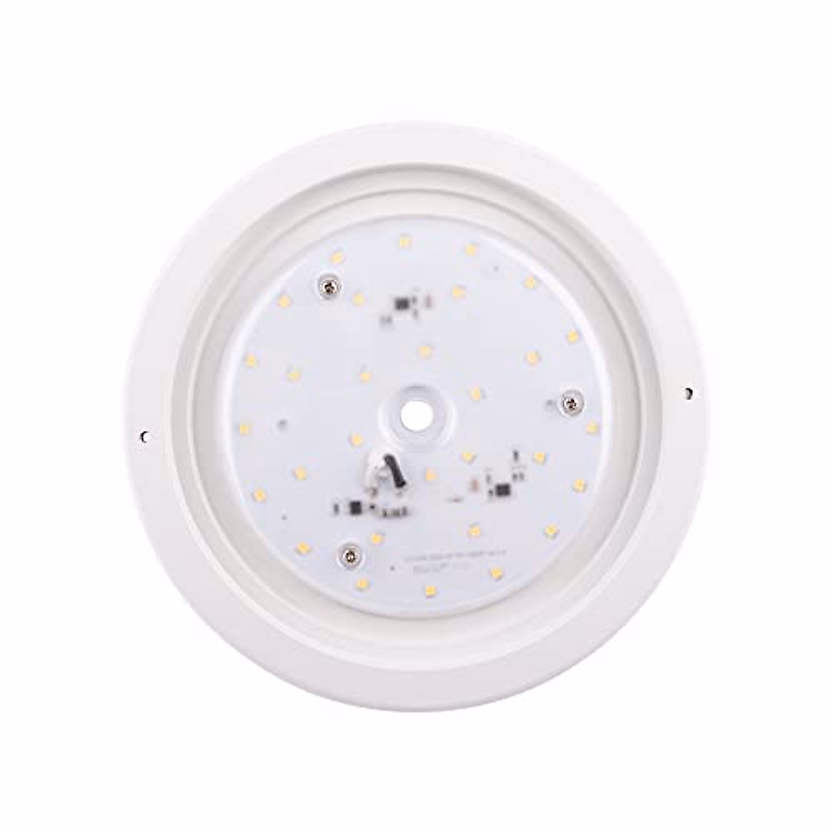 YoonLIT SMARTLIFE Outdoor LED Bulkhead Light, Flush Mount for Wall or Ceiling, 8.0 inch, 11.5W 900 Lumens, 5000K Daylight White, Aluminum Housing Plus Frosted Glass Cover, White Finish, 1-Pack