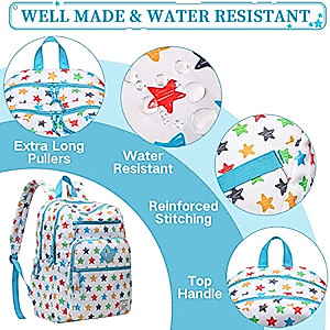 VASCHY School Backpack for Teen Girls, Bookbag Schoolbag Casual Daypack for High School/College/Women/Travel/Work Stars