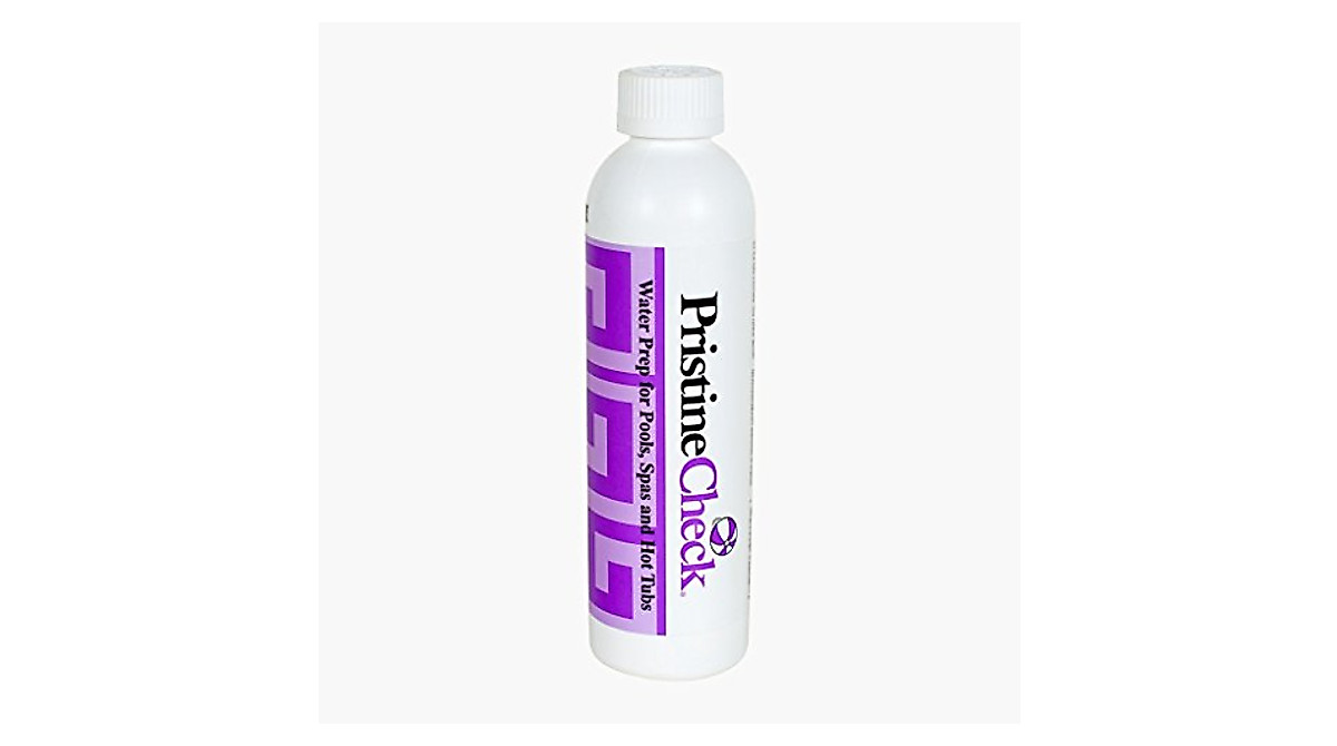Pristine Check 8oz Bottle for Clear Pool & Spa Water