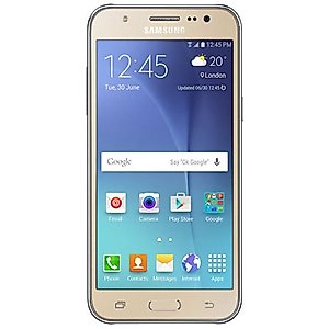 Samsung Galaxy J7 (16GB) J700F - 5.5" Dual SIM Unlocked Smartphone, International Model (Gold)