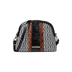 BRAHMIN Alexandria Small Georgina Crossbody Black One Size