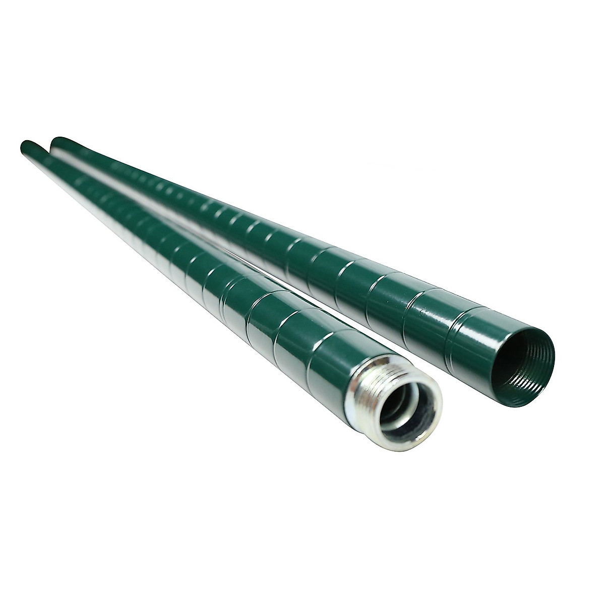 Apollo Hardware 72" High Heavy Duty Post Set for Green Epoxy Shelving(4 Pack of 72 High Post/Pole)