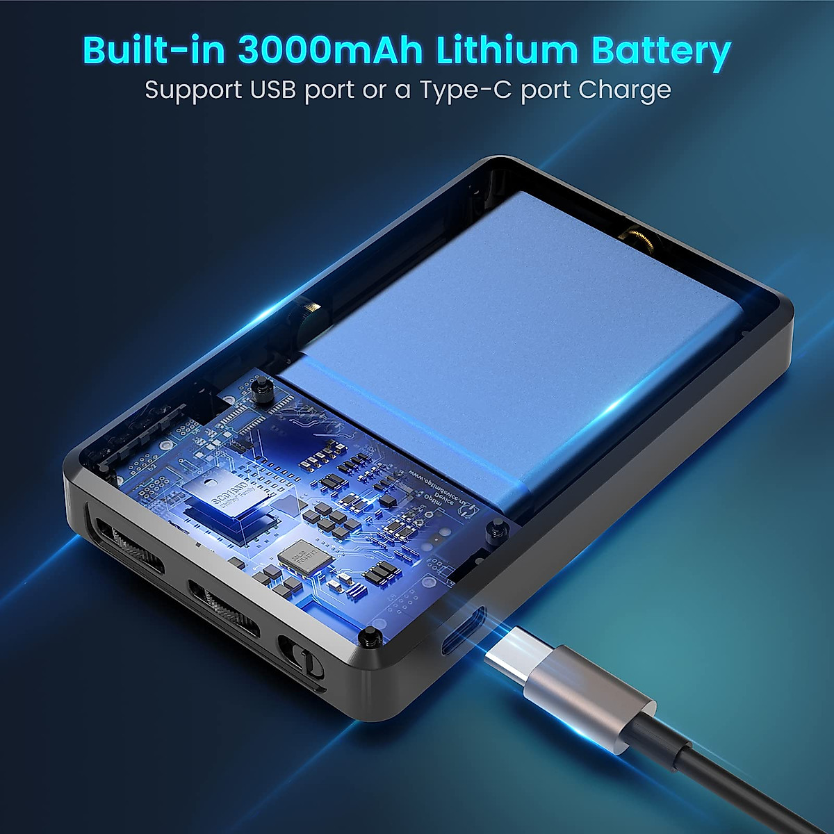 120 LED Selfie Light Phone Light, 5000Mah Rechargeable Clip Video Light, Adjusted 3 Light Modes, for Phone, Camera, Laptop, iPad, Light for Selfie, Video Conference, TikTok, Vlog