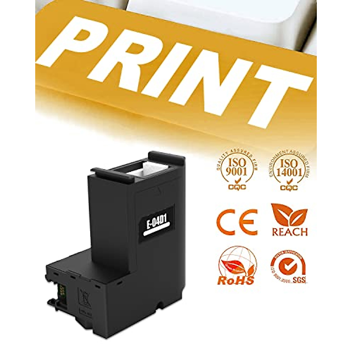 NEXTPAGE T6711 Ink Maintenance Tank with chip Remanufactured for WF7710 WF7720 WF3620 WF3640 WF7110 WF7610 WF7620 Printer (T671100 Ink Maintenance Box 1 Pack)