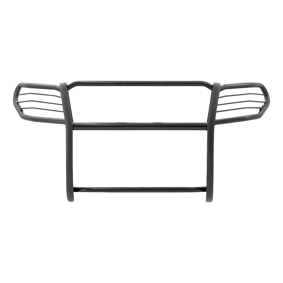 ARIES 9047 1-1/2-Inch Black Steel Grille Guard, No-Drill, Select Nissan Frontier, Pathfinder