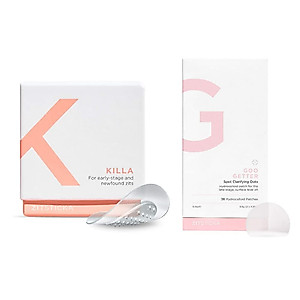 ZitSticka Beyond The Surface Bundle: Killa Microdart Acne Pimple Patches & Goo Getter Hydrocolloid Patch Bundle