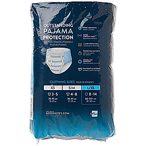 GoodNites Underwear for Boys Jumbo Pack, White, Large/X-Large, 11 Count