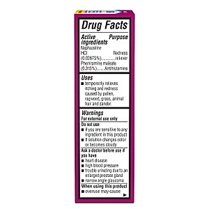 Allergy Eye Drops by Bausch and Lomb, for Itch and Redness Relief, 15 mL