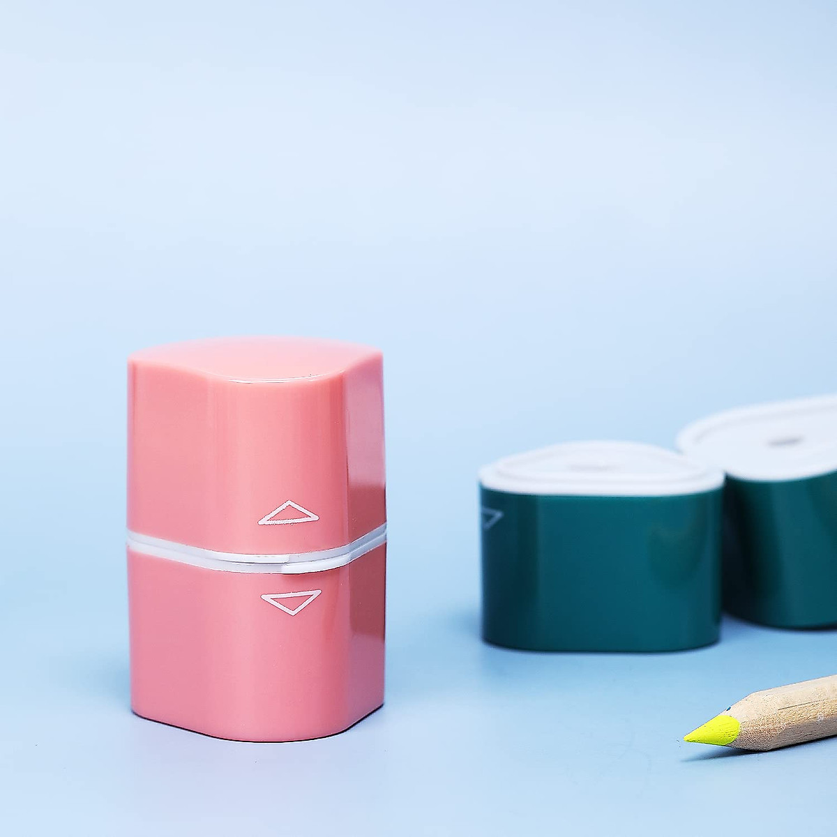 Mr. Pen- Pencil Sharpener for Colored Pencils, 3 Pack, 3 Hole, Pencil Sharpener Manual, Art Pencil Sharpeners, Jumbo Pencil Sharpener, Artist Pencil Sharpener, Colored Pencil Sharpener