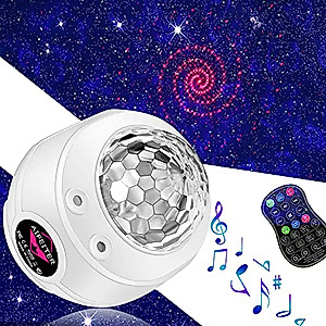 Star Projector Light,Star Galaxy Projector,with Bluetooth Speaker Remote Control,Galaxy Projector for Bedroom Adults,Starry Night Light Projector for Kids Adults Christmas Gift