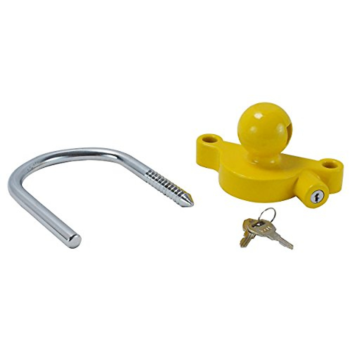 GoTow Universal Coupler Trailer Hitch Security Lock - Fits 1 7/8", 2", and 2 5/16" Ball Mounts