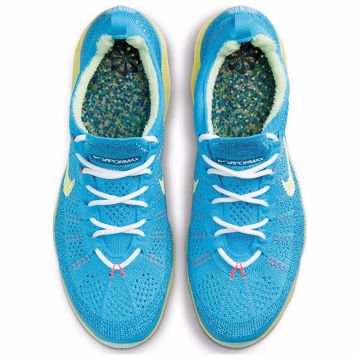 NIKE AIR Vapormax 2023 FK Adult DV1678-400 (Baltic Blue/Citron Tint-GR), Size 14