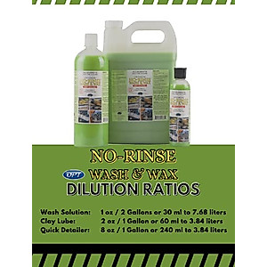 Optimum No Rinse Wash & Wax - 8 oz. Bottle, Exterior Car Cleaner Wax, Optimum Rinseless Car Wash System, Pro Car Care Products, Car Wash with Wax