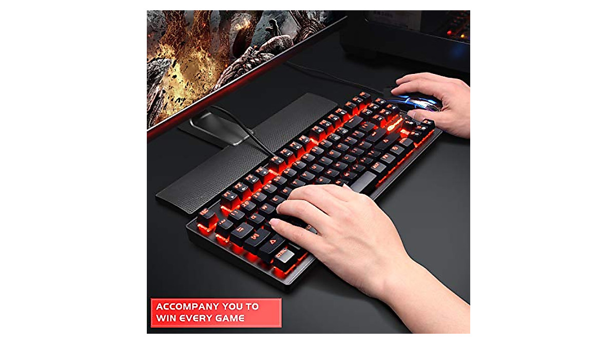 MK1 Mechanical Gaming Keyboard - Compact & Backlit