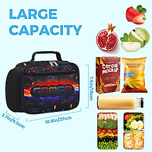 RLGPBON Kids Lunch Bag,Insulated Lunch Box for Girls Boys,Lunch Bag Toddler Teen,School Daycare Cute Travel bags