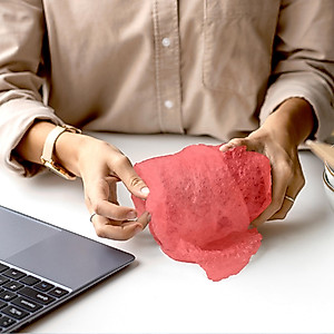 Yens Bubble Cushioning Rolls Packing Materials, 3/16" AIR Bubble,72 FT, 12 inch width Perforated every 12" (72 ft, Red)