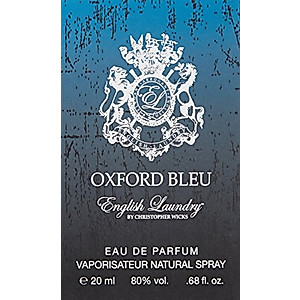 English Laundry Oxford Bleu Eau de Parfum, 0.68 Fl Oz