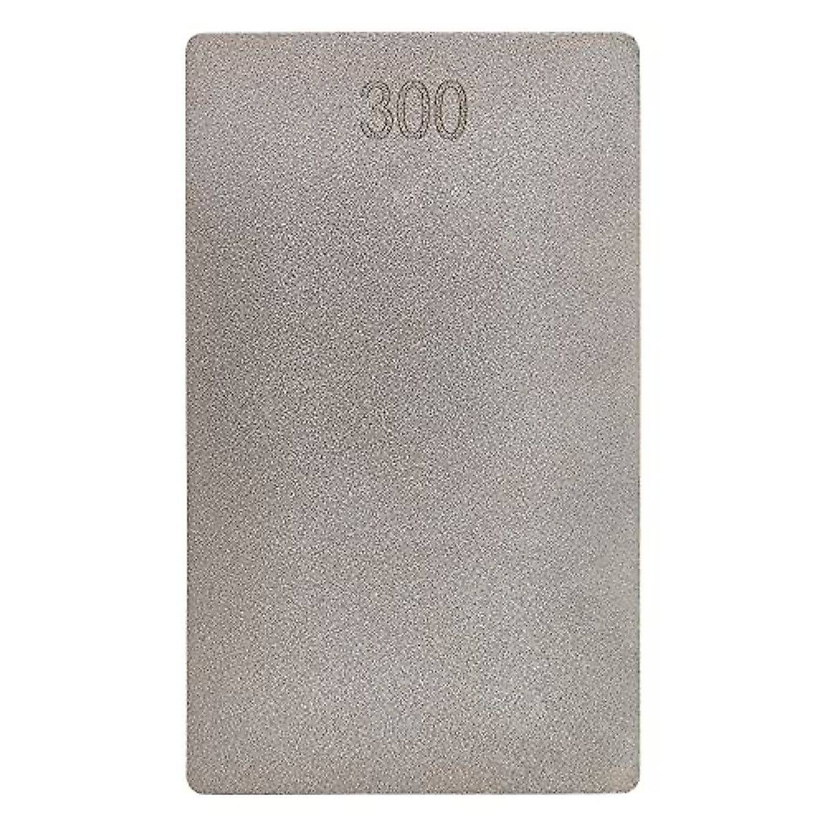 Trend 3-Inch Double-Sided Diamond Sharpening Stone, 300 & 600 Grit, Credit Card Sized Honing Stone with Storage Wallet, DWS/CC/FC