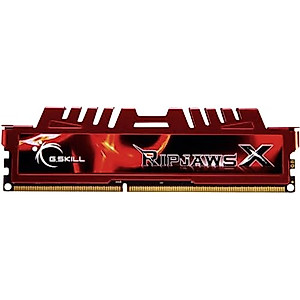 G.SKILL RipjawsX Series (Intel XMP) DDR3 RAM 16GB (2x8GB) 1600MT/s CL10-10-10-30 1.50V Desktop Computer Memory UDIMM (F3-12800CL10D-16GBXL)