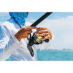 PENN Fishing Battle Spinning Reel and Fishing Rod Combo, black/white/blue, 4000 reel size - 7' - medium - 1pc (BTLIII4000LE701M)