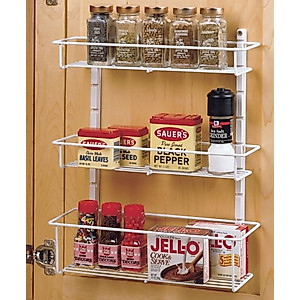 ClosetMaid Kitchen Spice Rack, White