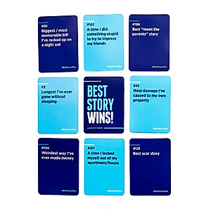 DSS Games Best Story Wins [A Party Game] of Juicy Conversation Starters. True Stories Only